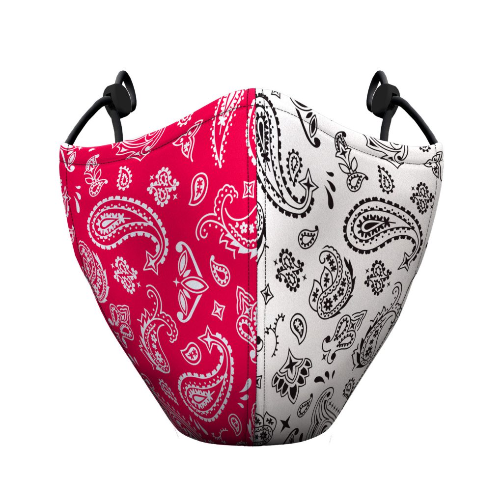 Red & White Bandana — OVERLAY